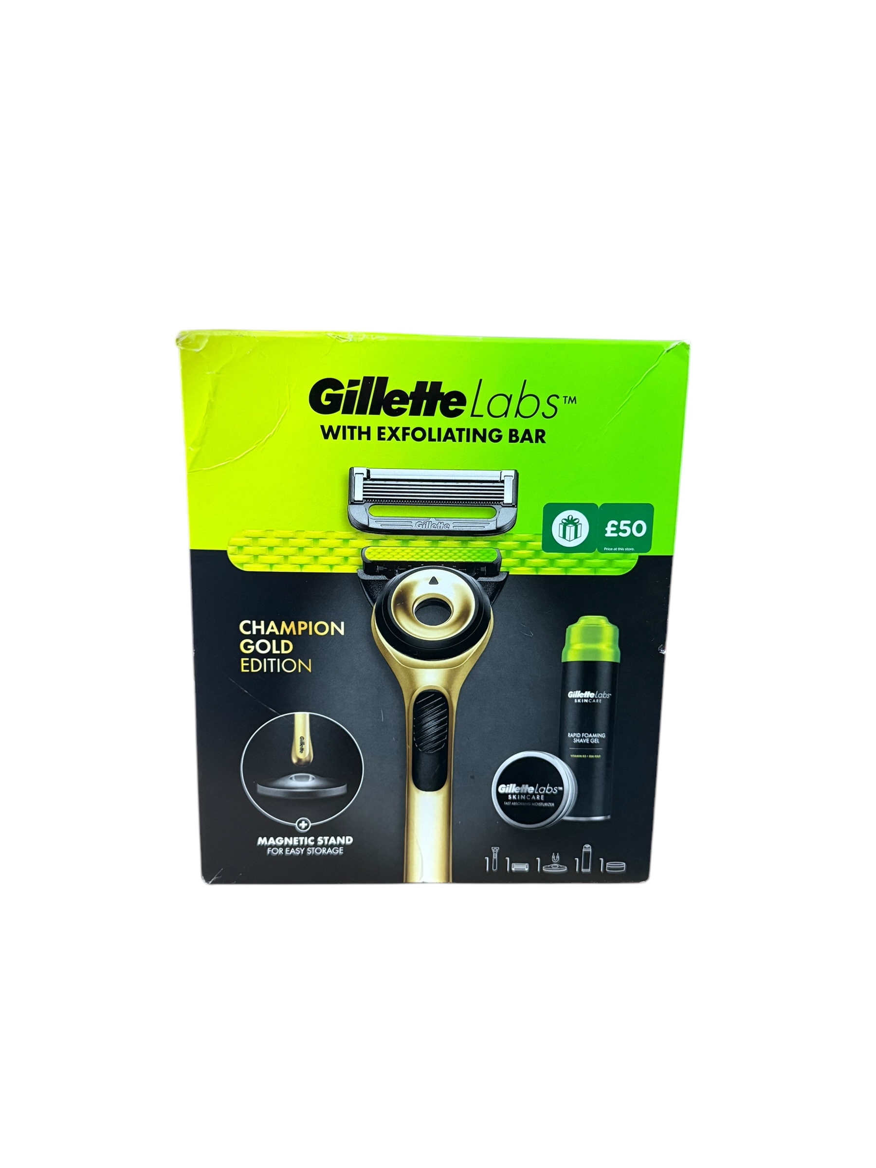 New Gillette Labs Exfoliating Razor Starter Kit - Own4Less